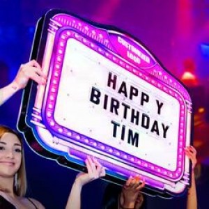 Nurluce LED Marquee BoardCustomized Nightclub LED Promotional Supplies