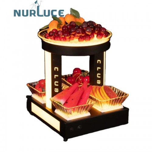 Customized Nightclub Bar LED Promotional Supplies LED Bar Fruit Tray ...