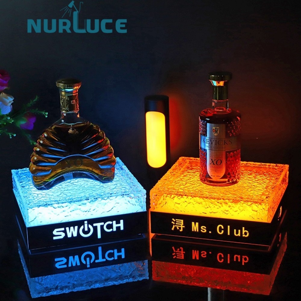 Customized Nightclub Bar LED Promotional Supplies LED Bottle Glorifier ...