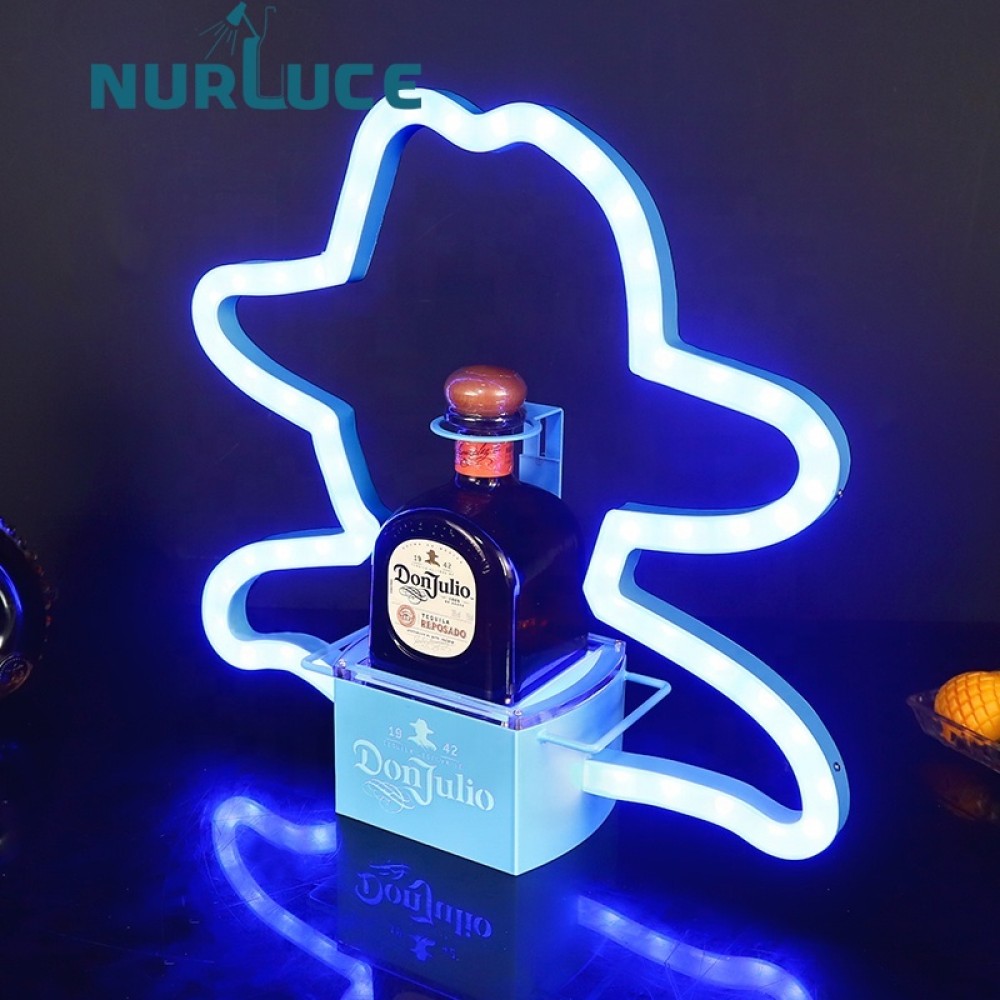 LED Bottle Glorifier DON JULIO 1942 Tequila Bottle Presenter Champagne ...