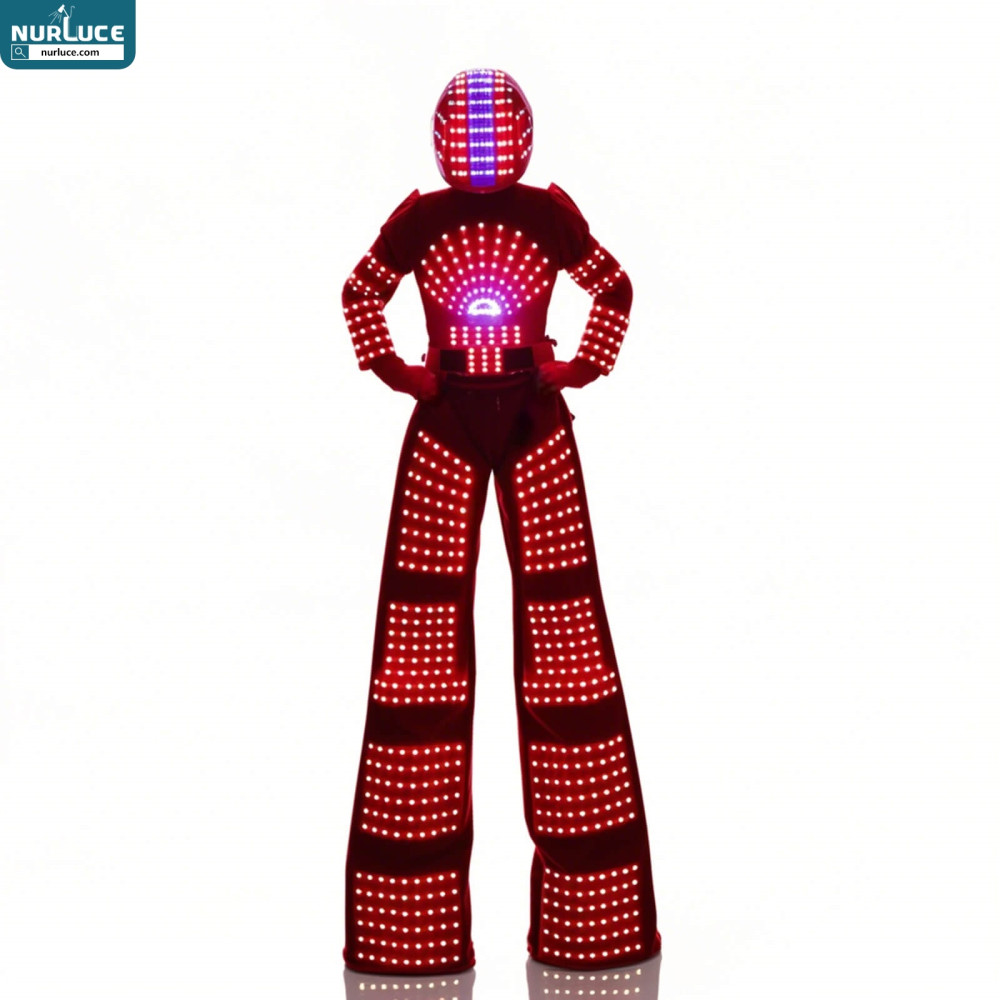Customized Nightclub Bar LED Promotional Supplies LED Suits Halloween ...