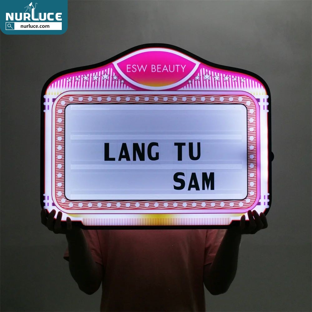 Customized Nightclub Bar LED Promotional Supplies LED Marquee Board ...